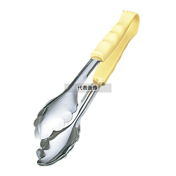 商品の特徴 PP柄 万能トング 小 イエロー 抗菌 18-8(ステンレス) 2SY 250mm 製品仕様 ●型番:2SY ●英語商品名:Stainless-Steel Antibacterial Utility Tongs with Pol...