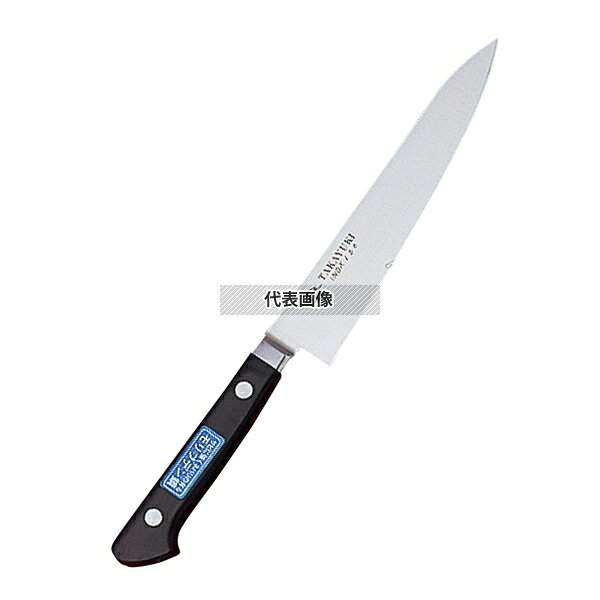 商品の特徴 堺孝行 INOX PC柄 ペティーナイフ 15cm 11004 ●プラスチックハンドル(POM樹脂)、クローム・モリブデンを含有した特殊鋼を使用し、一本一本手研ぎ本刃付の錆びにくく良く切れる庖丁です。 ●両刃 ●耐熱温度：150...
