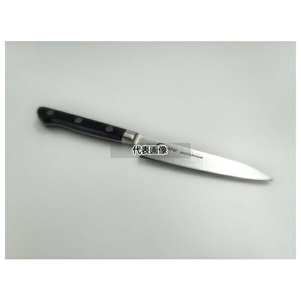 商品の特徴 EBM(江部松) E-PRO モリブデン ペティーナイフ 12cm ブラック ●さびに強く耐久性に優れたモリブデン鋼 ●ナイフシリーズ耐熱120℃の特殊樹脂ハンドル。食器洗浄機・温風殺菌OK(100℃以下の設定) ●両刃 製品仕...