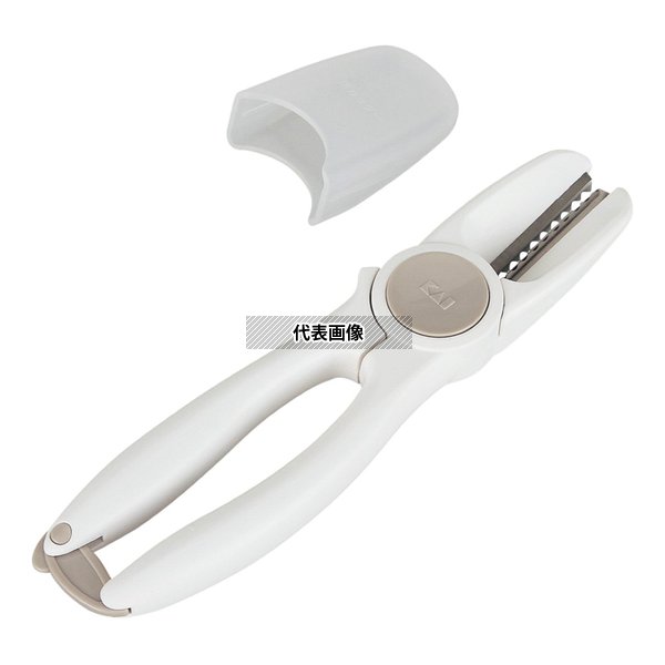 商品の特徴 KK 栗カッター DH8183 ●本体樹脂部/ABS樹脂(耐熱:100℃)キャップ/ポリプロピレン(耐熱:110℃)。 製品仕様 外寸1:全長:180mm 材質:刃部:ステンレス刃物鋼、ばね:ステンレス、本体樹脂部:ABS樹脂、...