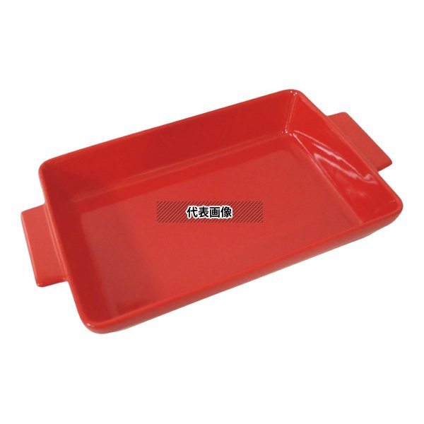 商品の特徴 角手付きベーカーM レッド 230×135×H40mm ●裏にハマが無い為ウォーマーやクーリングプレートなどに最適です。 ●直火でのご使用はできません。 ●保温効果が保てます。 製品仕様 外寸1:230×135×H40mm 材質...