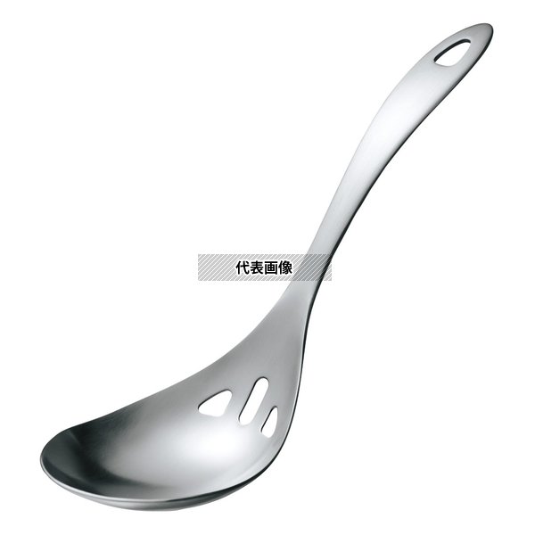 商品の特徴 水切りスプーン LES3203 ●汁を切りたい時もほしい時もこれ一本 ●傾けるだけでサッと汁が切れるので、具だけ盛ったり、汁ごと盛ったりがこれ一本でできるサービングスプーンです。 ●食卓に置いても邪魔にならないコンパクトなサイズ...