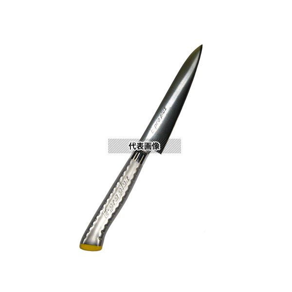 商品の特徴 EBM E-pro PLUS ペティーナイフ 12cm イエロー ●ブレード部:耐久性に優れたモリブデンバナジューム鋼職人による手砥ぎ刃付 ●ハンドル部:18-8ステンレススチールモナカ構造握り易いフィット感のある特殊形状 ●切...
