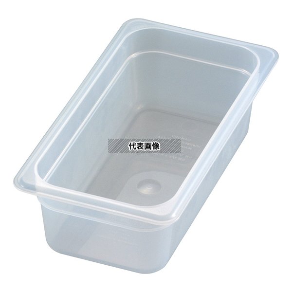 商品の特徴 キャンブロ 半透明フードパン 1/3 150mm 36PP(190) ●キャンブロフードパンはガストロノーム(国際基準)規格(GN規格)を採用しています。 ●GN準拠のフードパンですので保管等に便利です。 ●内側表面はノンスティ...