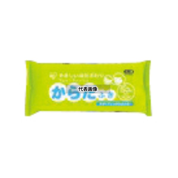 商品の特徴 ウェットティッシュからだふき(60枚入)WTY-B50E ●成分: 水、プロピレングリコール、パラペン、塩化ベンザルコニウム。 ●やわらかシートで肌にやさしく、無香料・ノンアルコールです。 製品仕様 外寸1:200×200mm ...