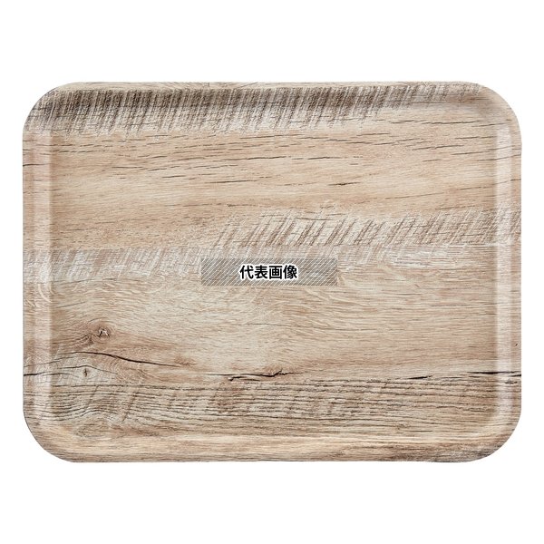 商品の特徴 ヴィンテージウッド調トレー MA3343E86 ライトオーク ●ヴィンテージ調で温かみのあるトレイ。 ●カフェトレイとしてだけでなく、学食や社食用のトレイとしても。 ●見た目だけではなく、触った質感もリアルに表現。 ●クラフトペ...