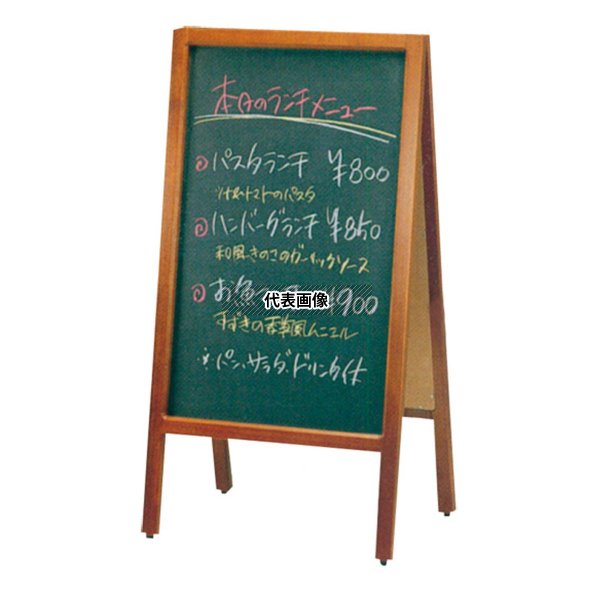 商品の特徴 A型看板 両面タイプ 49442 チョーク仕様 製品仕様 外寸1:520×380×H1010mm 外寸2:ボード面:445×725mm 重量:6500g JANコード：4988484494422