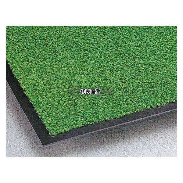 商品の特徴 玄関マット ニュートレビアン裏地付 大(900×600)緑 MR0342401 ●裏地付で水分を通さず、床を保護します。 製品仕様 外寸1:900×600mm 厚み:8.0mm 材質:ナイロン、裏地:塩化ビニール JANコード：...