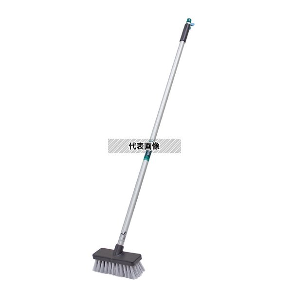 商品の特徴 デッキブラシ WS ホース CL4162100 ●ホース取付口があり、水を流しながら洗えます。 ●ホースは別売です。 製品仕様 外寸1:180×H1170mm 材質:頭:ポリプロピレン、毛:塩化ビニール、柄:スチールパイプ(ビニ...