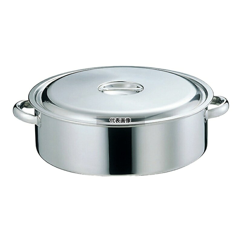商品の特徴 製品仕様 ●英語商品名:EBM Stainless-Steel Sauce Pot (with Handle) 55cm ●商品ブランドシリーズ:EBM ●品名情報分解1 物:外輪鍋 ●品名情報分解3サイズ:55cm ●外寸:φ...