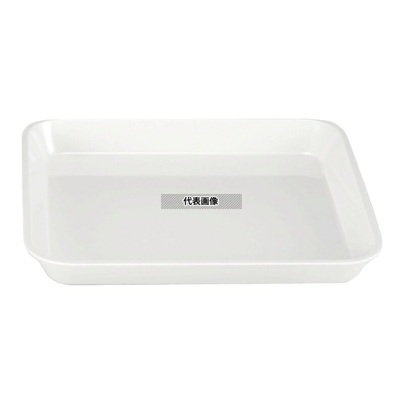 商品の特徴 ●耐熱温度：100度から120度 製品仕様 ●品名情報分解1 物:バット ●品名情報分解3サイズ:大 ●外寸:300×280×H34/ ●内寸:250×235×H30/ ●重量:505g ●材質:耐熱メラミン樹脂/ ●耐熱・耐冷...
