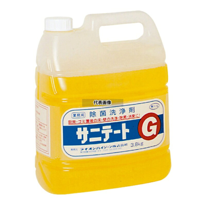 商品の特徴 ●中性 ●無リン ●液体 ●30〜300倍希釈 ●床・壁・排水溝・グリーストラップ等の洗浄。除菌・除臭に効果を発揮します。 製品仕様 ●商品ブランドシリーズ:ライオン ●品名情報分解1 物:洗浄剤 ●容量:3.8kg ●材質:中...