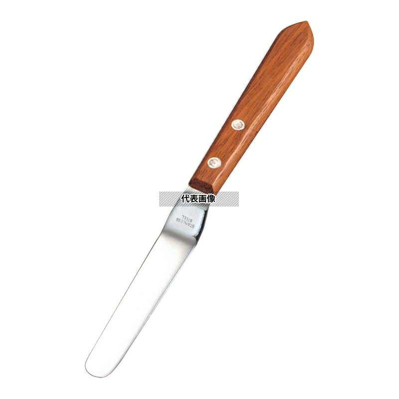 商品の特徴 製品仕様 ●型番:No.2L ●英語商品名:Slim Pallet Knife with Wooden Handle No.2L ●品名情報分解1 物:ナイフ ●外寸:195/ ●材質:柄：木/ ●刃渡り:95 JANコード：4...