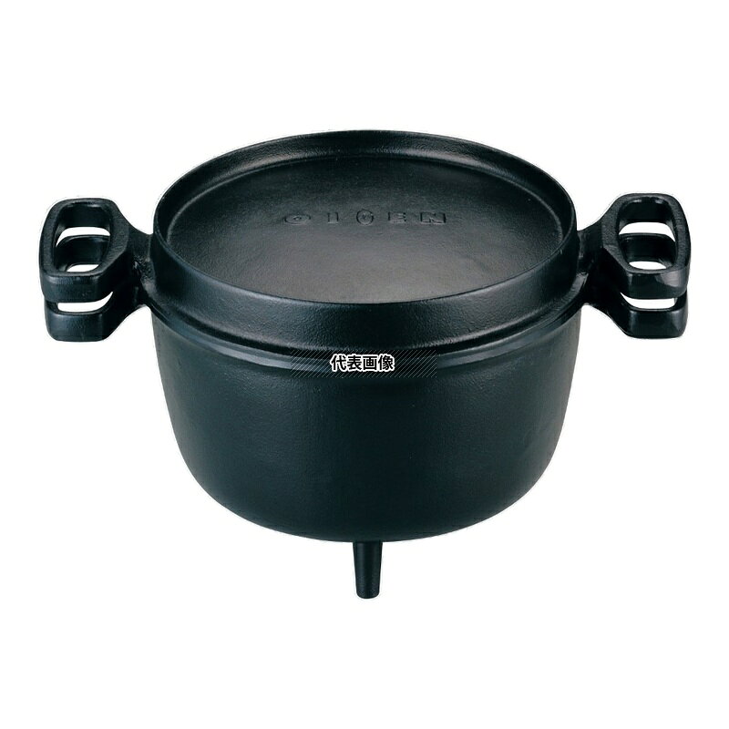 商品の特徴 ●鳥が丸ごと一羽入ることにこだわった深めのダッチオーブンです。 ●蓋はひっくり返しても安定感が良く、焼物に適しています。 ●鍋底に3カ所脚がついています。 製品仕様 ●型番:F-358 ●英語商品名:Seieido Dutch ...