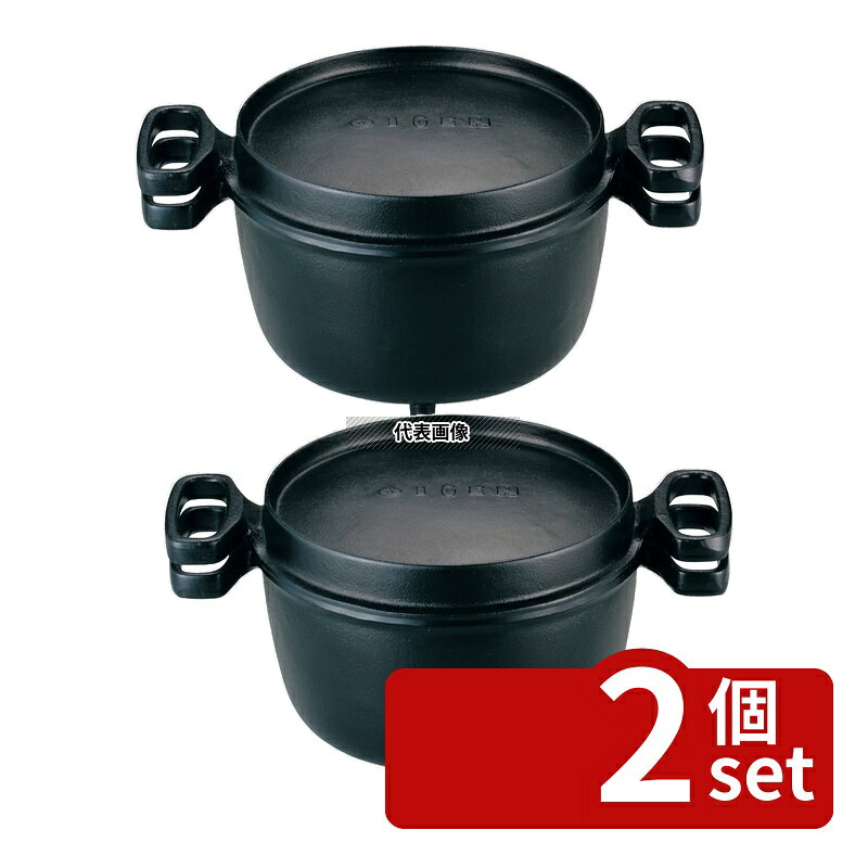 商品の特徴 ●鳥が丸ごと一羽入ることにこだわった深めのダッチオーブンです。 ●蓋はひっくり返しても安定感が良く、焼物に適しています。 ●鍋底に3カ所脚がついています。 製品仕様 ●型番:F-358 ●英語商品名:Seieido Dutch ...