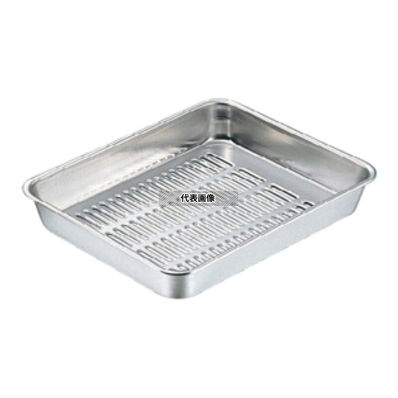 商品の特徴 クローバー 18-8(ステンレス) 水切バット 10枚取 約3L 355×270×H40mm バット No.0271400 製品仕様 ●英語商品名:Clover Stainless-Steel Drain Tray 1/10 ●...
