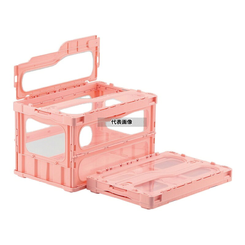 商品の特徴 サンコー オリコン マドコンライト(蓋一体型) C-40B ピンク 42.6L 530×366×H283(67)mm コンテナー No.0305230 ●物流コストの削減や労務軽減に大きく貢献します。 ●空箱保管スペースの有効活...