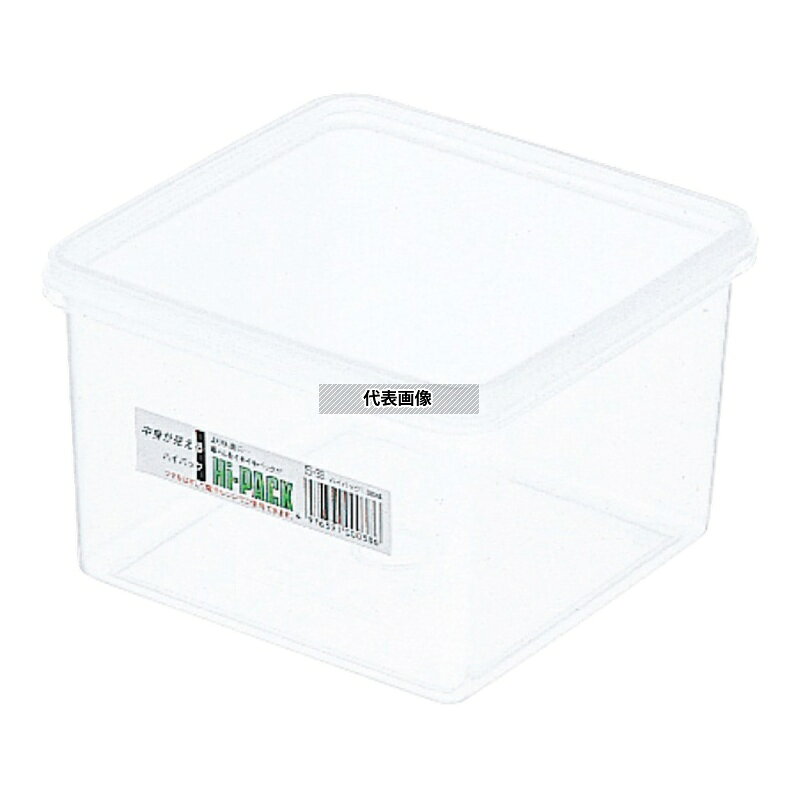 商品の特徴 エンテック(ENTEC) ハイパック 角型 正角タイプ S-38 1680ml S-38 151×151×H99mm 保存容器 No.0368200 ●本体耐熱温度：-20℃〜120℃ ●蓋耐熱温度：-30℃〜60℃ ●電子レン...