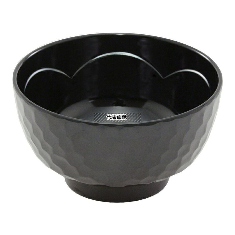 商品の特徴 EBM(江部松) メラミン 亀甲汁椀 身 溜内黒 GW-361TM-B 320ml φ110×H60mm 椀 No.0462050 ●内側の花模様は、身と蓋が密封状態になるのを防ぎ蓋を取りやすくしています。 製品仕様 ●型番:G...