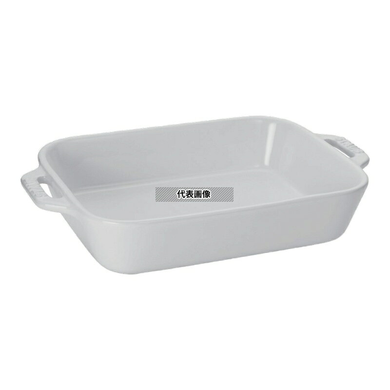 商品の特徴 ストウブ セラミック レクタンギュラーディッシュ 20cm×16cm ホワイト 40508-589 1.1L 皿 No.0547691 ●環境に優しいストウブのセラミックウェア。金属を一切含まない土で作られております。 ●レンジ...