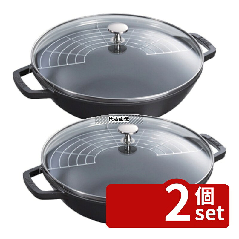商品の特徴 STAUB(ストウブ) ビュッフェパン 30cm ブラック 40511-344 4.4L 底径:155mm ビュッフェパン No.0561020 ●ビュッフェでは、見やすく、取りやすく、分かりやすいプレゼンテーションが重要。 ●...