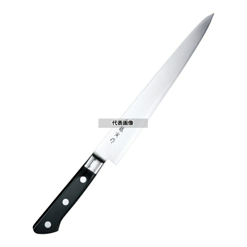 商品の特徴 藤寅作 DP鋼(ツバ付) 筋引 FU-806 27cm 筋引き No.0595401 包丁 ●刃渡り：27cm ●両刃 ●背厚：2.5mm 製品仕様 ●型番:FU-806 ●英語商品名:Fujitora DP Steel Suj...