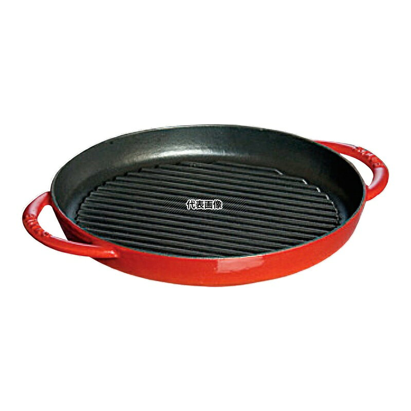 商品の特徴 ピュアグリル ラウンド 30cm チェリー 40511-525 ●焼き目は最高のスパイス ●滴り落ちた脂がグリルの凹面に落ち、ジュッと焼かれて煙が出ます。グリルの凸面へと上がった煙は食材を燻すので、炭焼きのようなスモーキーな風味...