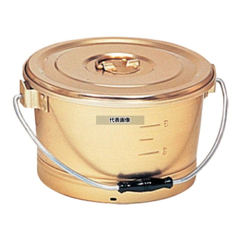 商品の特徴 シュウ酸アルマイト 丸型一重 食缶 8L 212G 製品仕様 ●型番:212G ●商品ブランドシリーズ:オオイ金属 ●品名情報分解1 物:食缶 ●外寸:φ285/ ●内寸:φ275/深さ：181 ●重量:0.8kg ●容量:8L...