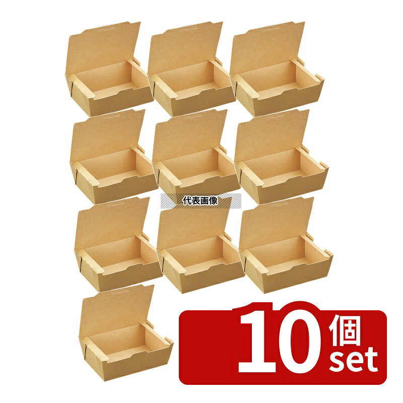 商品の特徴 ランチボックス 未晒 (25枚入) 609133 ●段積みできる未晒ランチボックス。 ●フタを閉めた状態で積み重ねても安定感のある形状。 ●耐水・耐油性に優れた特殊紙を使用し、直接食品を入れても安全。 製品仕様 ●型番:6091...