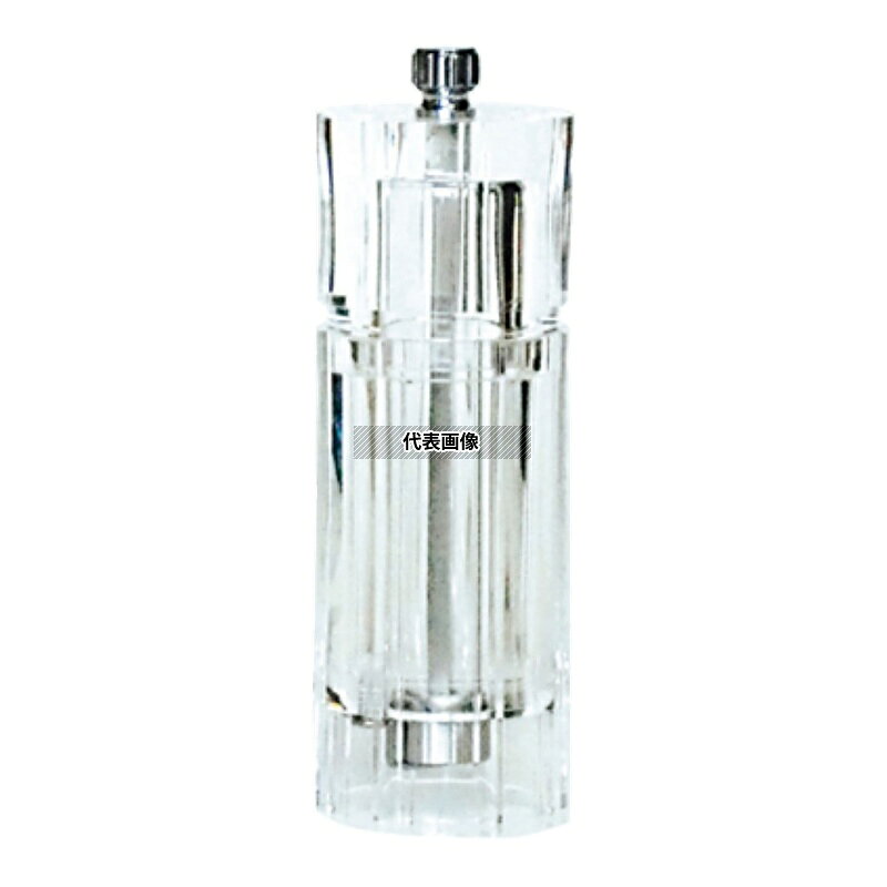 商品の特徴 IKEDA アクリル ソルトミル (円筒型) ASM-150 製品仕様 ●型番:ASM-150 ●商品ブランドシリーズ:IKEDA ●品名情報分解1 物:ミル ●外寸:φ50×H143/ ●材質:アクリル/グラインダー：ステンレ...
