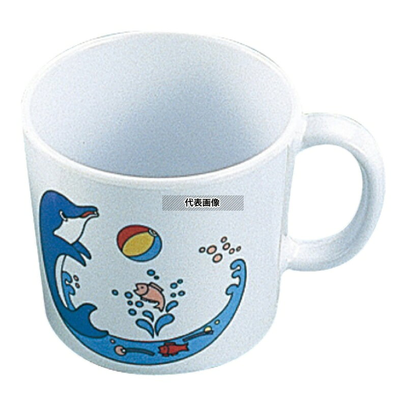 商品の特徴 メラミン お子様食器 イルカ 片手コップ (大) L-15 ●耐熱温度：120℃ 製品仕様 ●型番:L-15 ●商品ブランドシリーズ:エンテック ●品名情報分解1 物:コップ ●品名情報分解3サイズ:大 ●外寸:φ77×H71/...