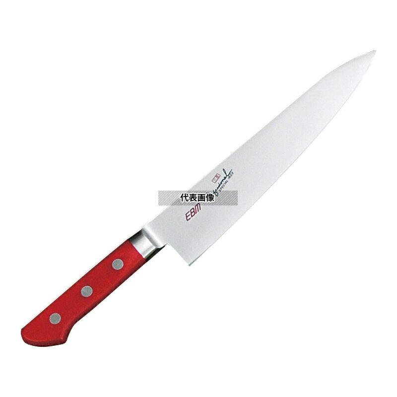 商品の特徴 EBM(江部松) 抗菌 スペシャル・イノックス 牛刀 18cm レッド ●ツバ付プロ仕様 ●手研ぎ本刃付すばらしい切れ味 ●抗菌7色カラーハンドル衛生管理対応(HAccP対応) ●モリブデン鋼を含有した特殊ハガネを使用している為...