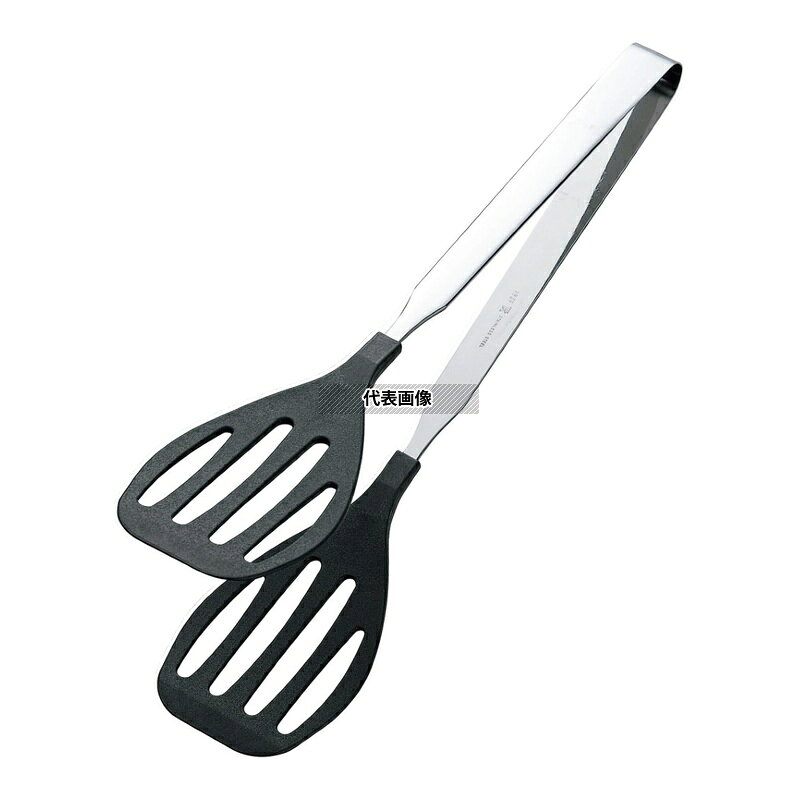 商品の特徴 抗菌耐熱カラートング グリル 大 ブラック 32cm ●フライパンや器類を傷つけないナイロン樹脂製 ●フラットなハンドルは洗いやすく衛生的 ●耐熱温度：240℃ 製品仕様 ●商品ブランドシリーズ:田辺金具 ●品名情報分解1 物:...
