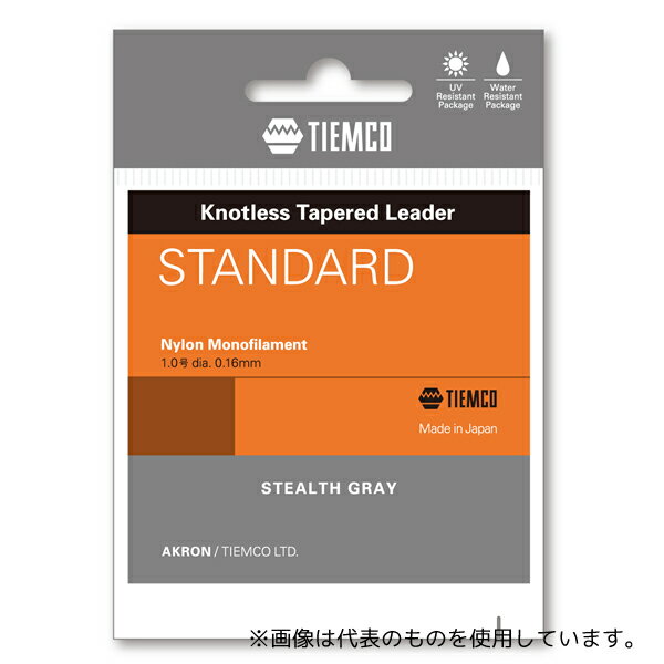 ティムコ(TIEMCO) ●スタンダードリーダーは信頼度の高いベーシックなシリーズ ●安定した性能で初心者から上級者まで安心してお使いいただけます ●リーダーに求められるしなやかさ、結節強度、耐吸水性、直線強度などが高バランスで実現され実戦...