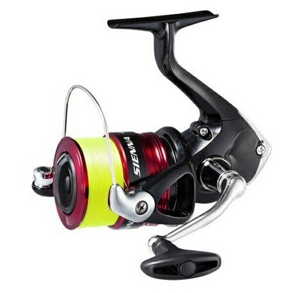 商品の特徴 シマノ(SHIMANO)　19 シエナ 4000　4号糸付き ●快適な釣りの時間を! シエナは全てのユーザーに快適に釣りを楽しんでもらえるリールです。 3次元解析を駆使して設計したギアを用いることで、滑らかでかつガタの少ない回転...