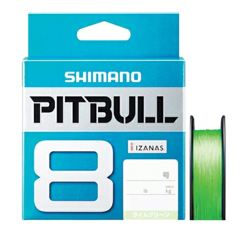 SHIMANO ルアーライン しなやかさと、なめらかさを両立。超低伸度ルアーキャスティング用PEライン。[PITBULL 8] IZANAS 日本原糸・日本製造の安心ライン。高分子量ポリエチレンを素材とした高強度、低伸度PEライン。※IZA...