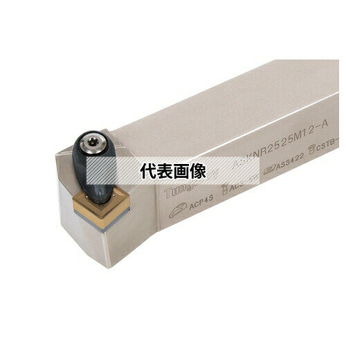 タンガロイ：ASKNR2020K12-A 切削工具_旋削用工具_外径旋削（ホルダ） 製品仕様 ●ファミリー名：ネガ、ダブルクランプバイト、正方形インサート、アプローチ角75° ●R/L[勝手]：R ●L1[全長]：125 ●f[刃先距離]：...
