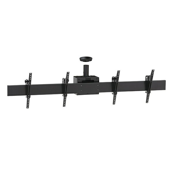 商品の特徴 ハヤミ工産(HAMILeX) CH-M24B 天吊り金具 〜55V型 ブラック 左右2連 マルチ サイネージ メニューボード グリーン購入法適合、RoHS2対策製品、VOC対策、二重安全構造、天吊り金具　左右2連用テレビ取付金具...