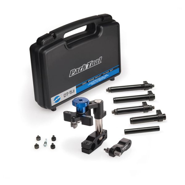 商品の特徴 ParkTool(パークツール) ディスクマウントフェイシングツール DT-5.2 ●インターナショナル、ポストマウントに加え、シマノのディスクロード用のフラットマウント規格のキャリパー取付台座に対応可能なフェイシングツールキッ...