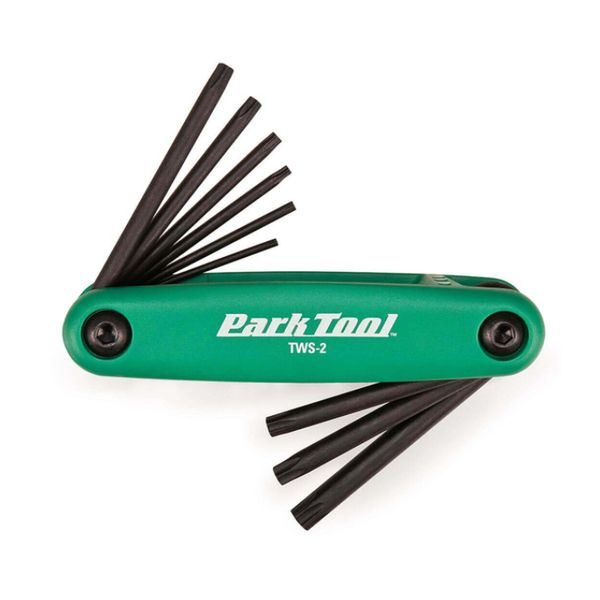 商品の特徴 ParkTool(パークツール) トルクスタイプレンチセット TWS-2 ●ディスクブレーキをはじめ、ペダル、チェーンリングナットなどトルクスネジは様々なところで使用されるようになりました。 ●ツールケースに入れておきたいツール...