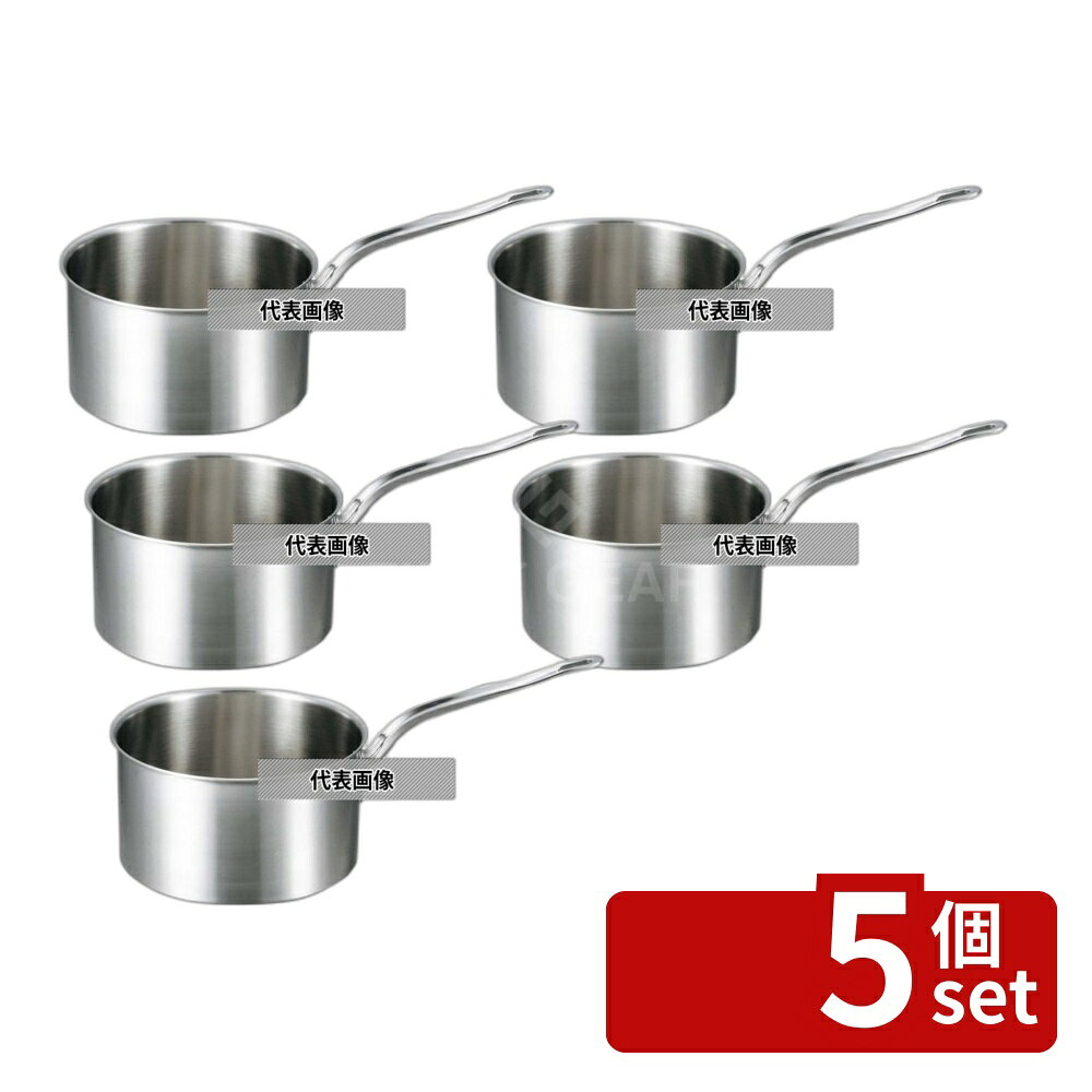 商品の特徴 EBM(江部松) ビストロ 三層クラッド 深型片手鍋 27cm 蓋無 OD289×BD235 片手鍋 No.4145400 IH・ガス兼用鍋 ●電磁調理器は勿論、あらゆる熱源に適合。 ●優れた熱伝導、熱効率はまさにプロ向け。 ●...