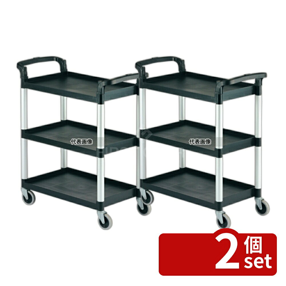 商品の特徴 CAMBRO(キャンブロ) KDサービスカート BC331KD (110) ブラック ●キャスター：自在×4ストッパー無し ●棚間隔：300mm ●軽くて丈夫！短時間で組立て可能なマルチサービスカート ●組立時にシングルハンドル...