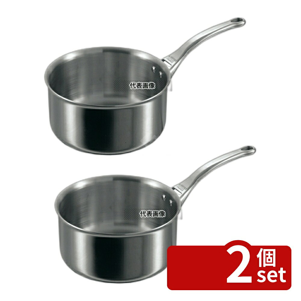 商品の特徴 de Buyer(デバイヤー) アフィニティ ソースパン (蓋無) 3706-16cm ●ステンレスとアルミニウムの7層鋼、抜群の熱効率が光熱費の節約、調理時間の短縮を実現 ●人間工学に基づいた、握り易さを重視したハンドル熱を手...