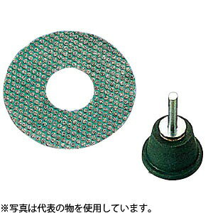 商品の特徴 装着方法：両面テープ式 ●薄い銅のシートにダイヤモンドを電着処理したディスクです。 ●ダイヤモンド粒がよく突出しており、鋭い切れ味です。 ●ガラス・石材・超硬合金等の研磨から仕上げに威力を発揮します。 ※1c/sに1ヶゴムパッド...