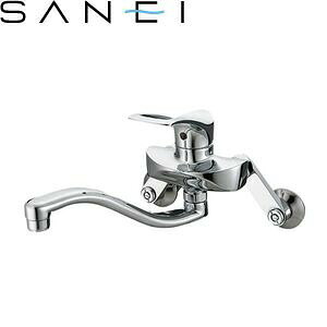 商品の特徴 SANEI(サンエイ)　混合栓｜壁付シングルレバー式｜シングル混合栓｜キッチン用 [K1712AK-13] 混合栓 壁付シングルレバー式 シングル混合栓 キッチン用 COULE 寒冷地用 節水水栓 JIS ●JANコード：497...