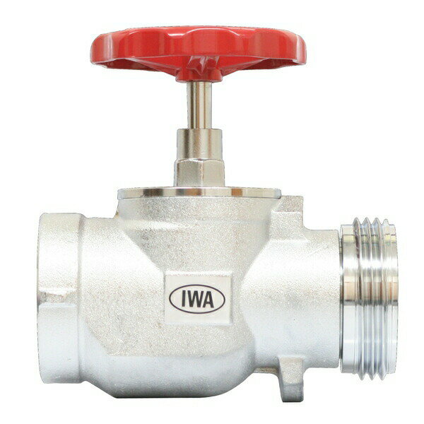 商品の特徴 岩崎製作所　06N6518B　【認定合格品】ネジ式 消火栓(散水栓)バルブ ●ネジ式で65Aの口径に対応しているタイプで吐出側角度180°です ●2.0Mpa(20K)の水圧までご使用いただけます ●認定合格品です 。 製品仕様...