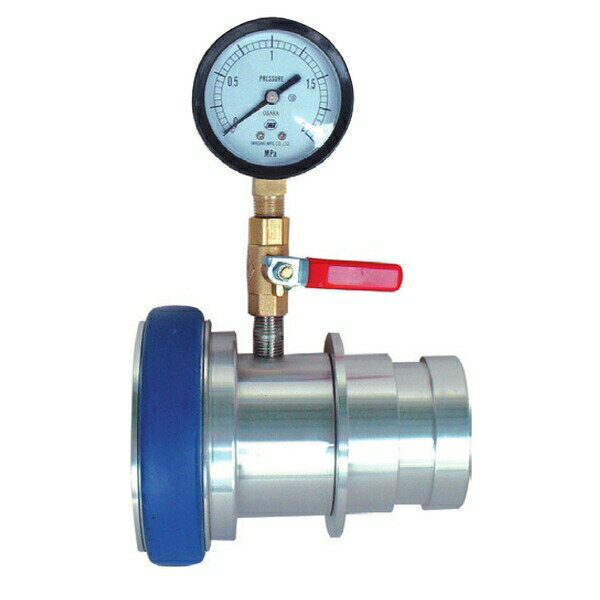 商品の特徴 岩崎製作所　23TYU40A　【散水／消火栓用】町野式 中間圧力測定器 ●散水／消火栓用　町野式圧力測定器です ●ホース等の接続間に取り付けて計測します 。 製品仕様 ●サイズ：40A ●材質：アルミ製 ●対応サイズ(呼び径)：...