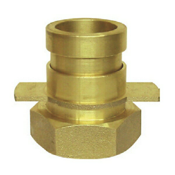 商品の特徴 岩崎製作所　36ET040B　黄銅製 E105 町野男×ガスネジ女(PTネジ)　角押輪付 ●町野式（差込式・ワンタッチ式）からガスネジ式（PTネジ）に変換する媒介金具です ●農業・船舶・消防等、幅広い分野でご利用いただけます ●...