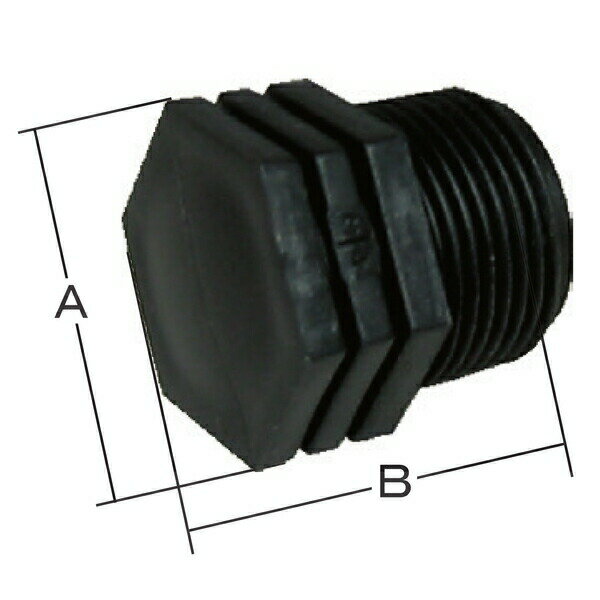 商品の特徴 岩崎製作所　49PLG20P　樹脂(PP)製 プラグ ●配管用・水道・スプリンクラーなどPT（テーパー）ガスネジの内ネジ用エンドキャップ。 製品仕様 ●サイズ：20(3/4)A ●材質：樹脂(PP)製 ●サイズ(呼び径)：20A...