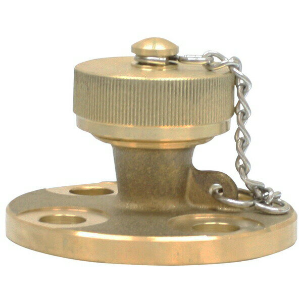 商品の特徴 岩崎製作所　54FM0525B　【船舶用】黄銅製 JIS F7335 継手元金物(フランジ元金物) ●黄銅製のJIS　F7335　継手元金物（フランジ元金物）です ●鎖・キャップ付きで船舶用に最適です ●日本工業規格（JIS）F...